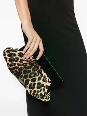 TWENTY FOURHAITCH Kenda Ruched Clutch Bag