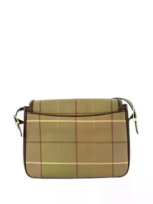 Burberry 20th Century Vintage Check Canvas Crossbody Bag - Brown