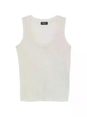 NENETTE Metallic-effect Tank Top - Neutrals