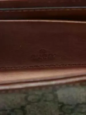 Gucci Mini Gg Supreme Web Horsebit 1955 Satchel - Neutrals