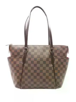 LOUIS VUITTON 2014 Damier Ebene Totally Pm Tote Bag - Brown