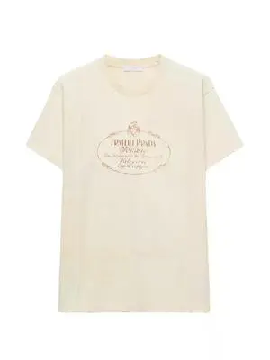 Prada Garment-dyed Jersey T-shirt