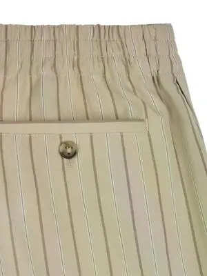 TOD'S Short In Striped Silk