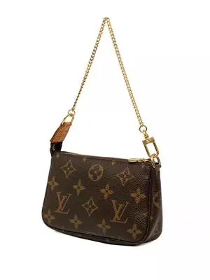 LOUIS VUITTON 2014 Monogram Mini Pochette Accessoires Handbag