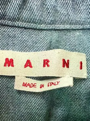 Marni Two-tone Denim Shirt