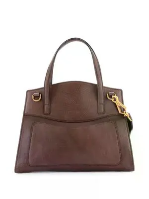 Gucci Totem Top Handle Bag Leather Medium Tote Bag