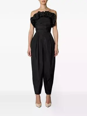 DEL CORE Ruffled Strapless Jumpsuit