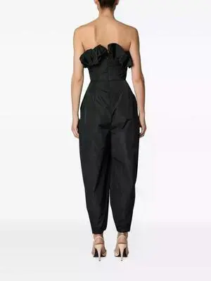 DEL CORE Ruffled Strapless Jumpsuit