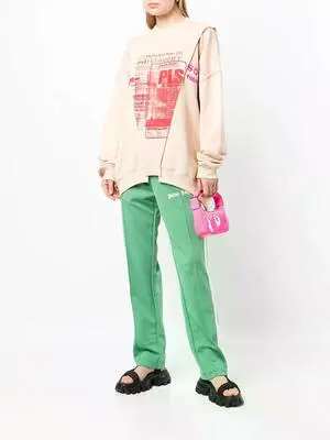 Philosophy Di Lorenzo Serafini Deconstructed Graphic Print Sweatshirt