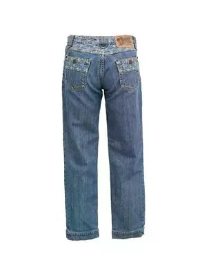 LOUIS VUITTON Monogram Straight Leg Jeans