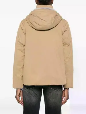 K-WAY Marlette Hooded Logo-patch Jacket