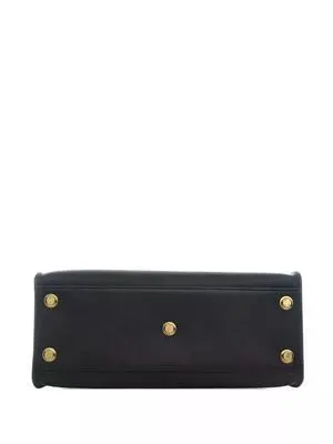 LOUIS VUITTON Monogram Side Mm Satchel - Black