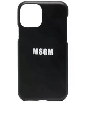 MSGM Logo-print Iphone 11 Pro Case - Black