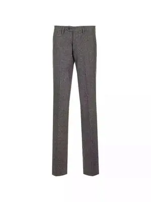 AL DUCA D’AOSTA 1902 Belt-loop Tailored Trousers - Grey