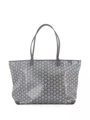 Goyard Artois Tote Coated Canvas Mm Shoulder Bag - Grey