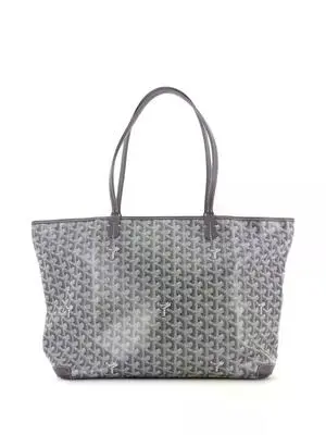 Goyard Artois Tote Coated Canvas Mm Shoulder Bag - Grey
