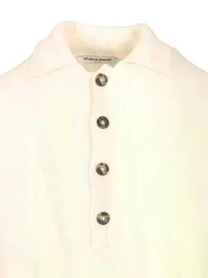 AL DUCA D’AOSTA 1902 Ribbed-knit Polo Shirt