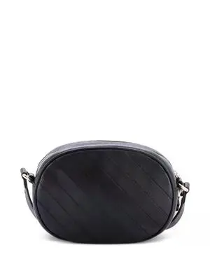 Gucci Blondie Nm Round Camera Bag Quilted Leather Crossbody Bag - Black