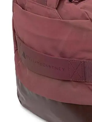 Adidas By Stella McCartney Panelled Logo Print Duffle Bag