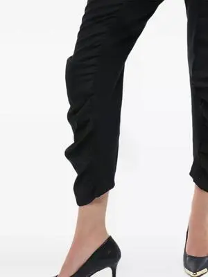 Stella McCartney Ruched Detail Wool Trousers