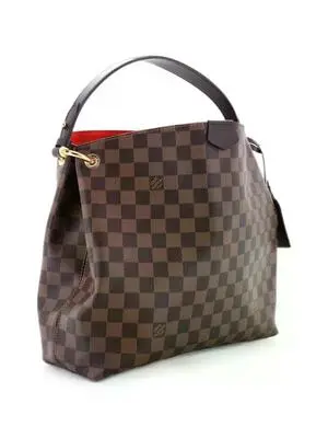 LOUIS VUITTON Damier Pm Hobo Bag