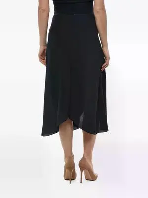 Stella McCartney Flared Silk Midi Skirt