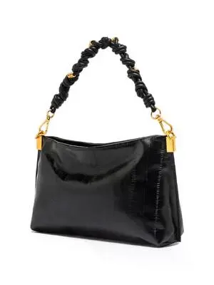 GIANNI CHIARINI Medium Eel-effect Tote Bag With Knotted Handle