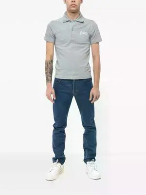 Burberry Logo-embroidered Polo Shirt