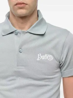 Burberry Logo-embroidered Polo Shirt