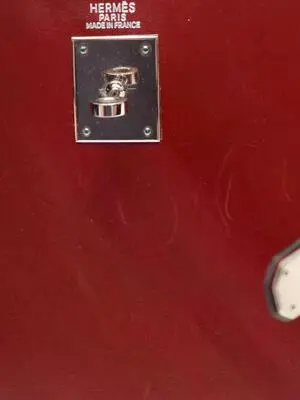 Hermès 2001 Box Calf Kelly Sellier 32 - Red