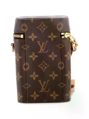 LOUIS VUITTON Phone Box Bag Monogram Canvas Crossbody Bag