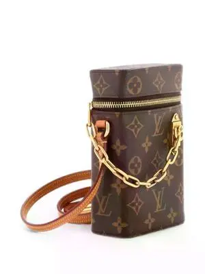 LOUIS VUITTON Phone Box Bag Monogram Canvas Crossbody Bag