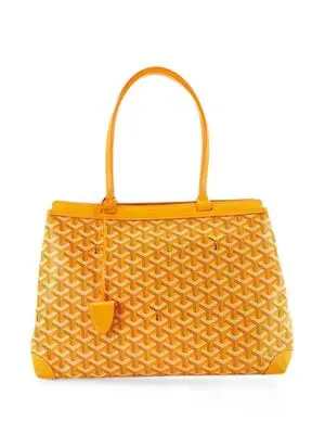 Goyard Bellechasse Bag Coated Canvas Pm Tote Bag - Yellow