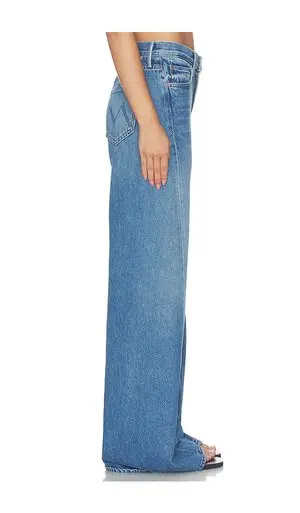 MOTHER The Lemon Twist Sneak Jeans - Blue