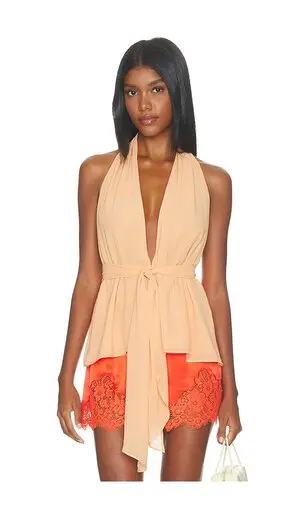 LOVERS AND FRIENDS Demi Top In . Also - Orange