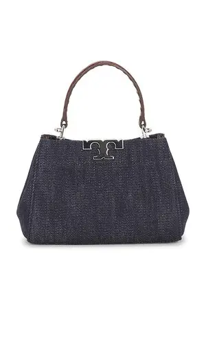 Tory Burch Eleanor Denim Mini Satchel Bag