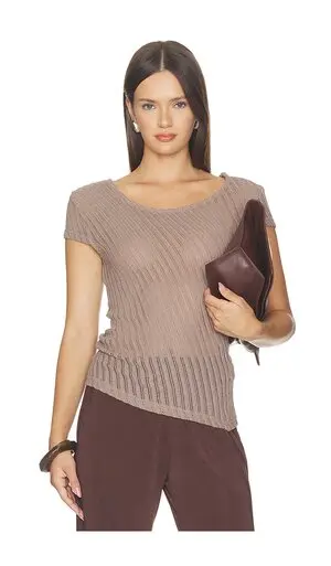 SNDYS. Norah Top In . Also - Brown
