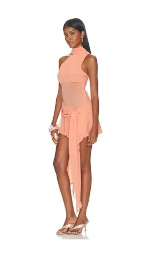 GUIZIO Cyrielle Dress - Peach