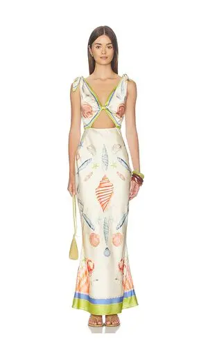 Retrofete Carlotte Dress In . Also - Multi