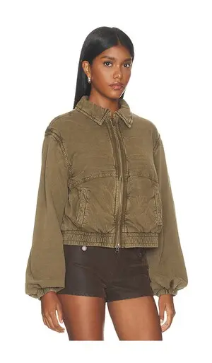 Free People Birdie Washed Jacket