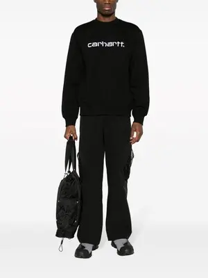 Carhartt Work In Progress Logo Cotton Sweatshirt
