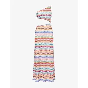 Missoni Cut-out Zig-zag Knitted Cover Up - Multi