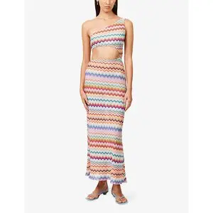 Missoni Cut-out Zig-zag Knitted Cover Up