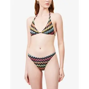 Missoni Zigzag Raschel-knit Bikini Set