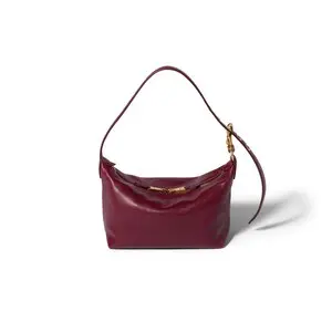 Miu Miu Spirit Nappa Leather Bag - Amaranth Red