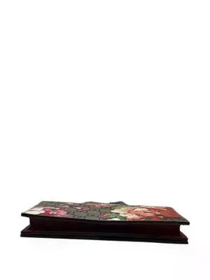Gucci Gg Supreme Floral Print Chain Bag