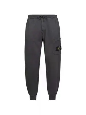 Stone Island Logo-patch Track Pants - Grey