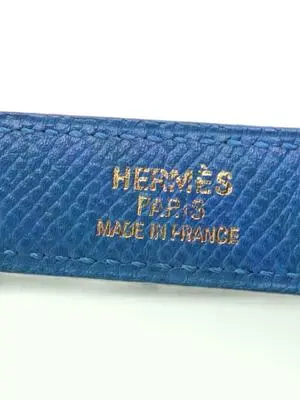 Hermès 1997 Constance Leather Reversible Belt