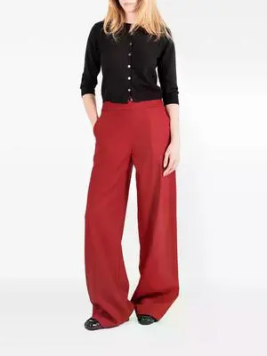 SOCIETE ANONYME Josephine Wide-leg Trousers - Red