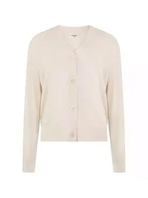 Max Mara Torre V-neck Button-up Cardigan - Neutrals